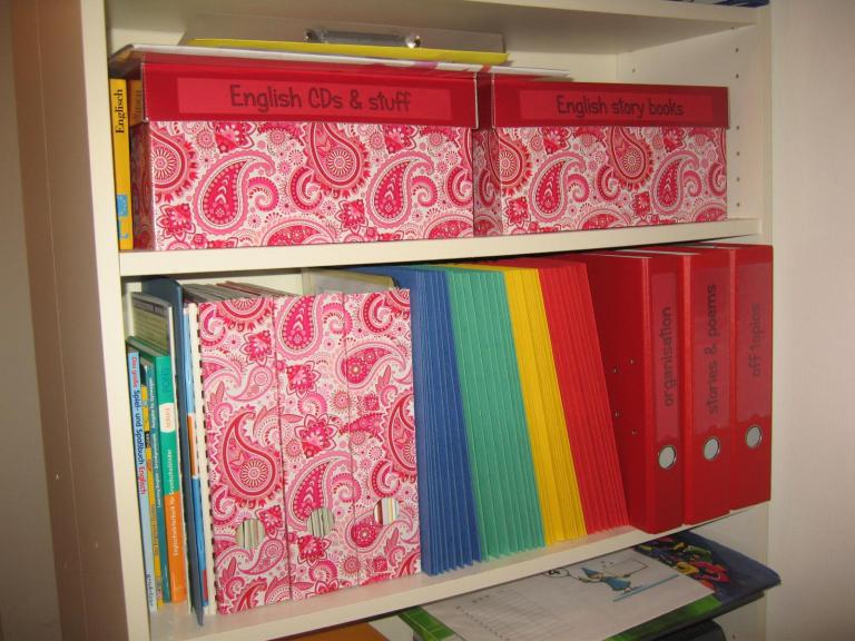 Neu-Ordnung im Englisch-Regal – Prima(r)blog